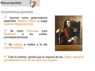 Sintesis unidad independencia II medio | PPT