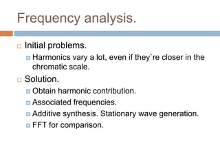 Guitar Synthesizer Design Using MatLab | PPT