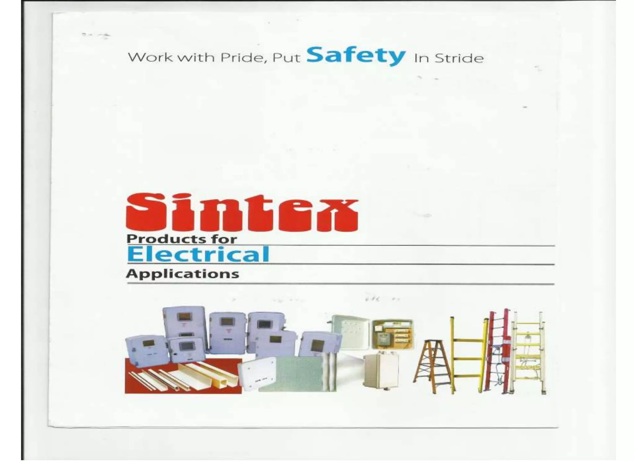 Sintex electrical applications | PPTX