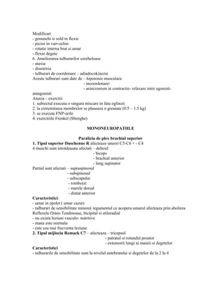 Sinteză neurologie | DOC
