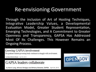 Finding Common Ground - GAPSA Evaluation | PDF