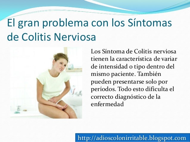 Colitis Nerviosa Sintomas