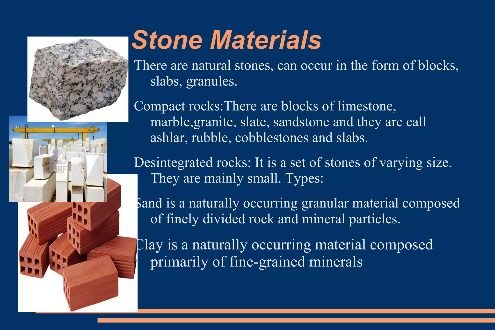 presentation building materials | ODP