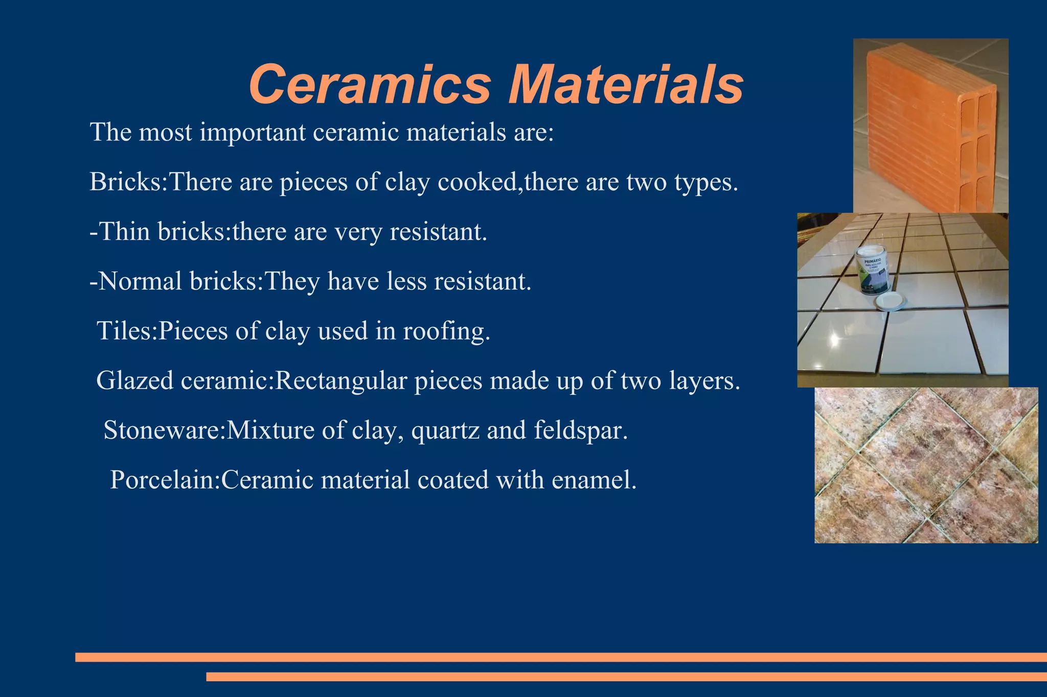 presentation building materials | ODP