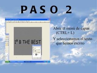Como hacer efecto Graffiti en Gimp | ODP