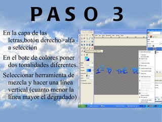 Como hacer efecto Graffiti en Gimp | ODP