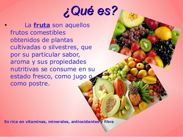 Fruta