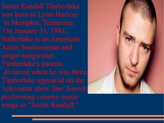 Justin Timberlake | ODP