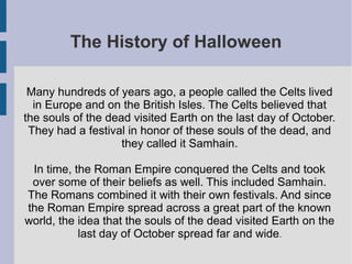 halloween | PPT