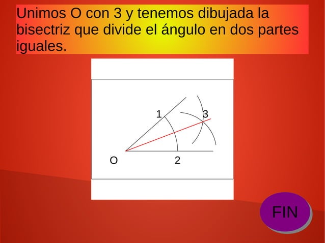 Bisectriz de un ángulo | ODP