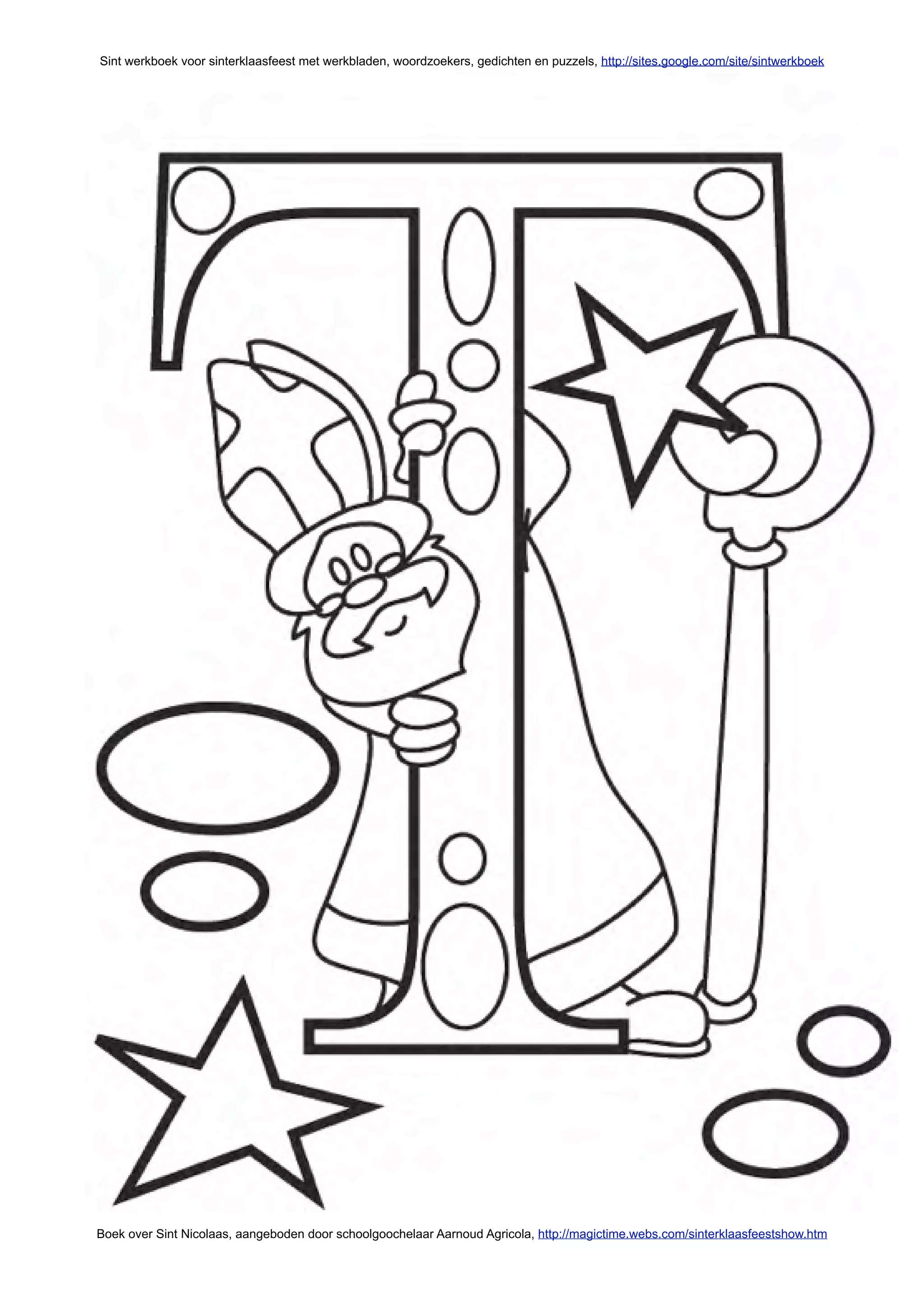 Sint werkboek met sinterklaas werkbladen en activiteiten voor kinderen ...