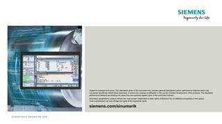 Sinumerik operate-sidescreen | PDF