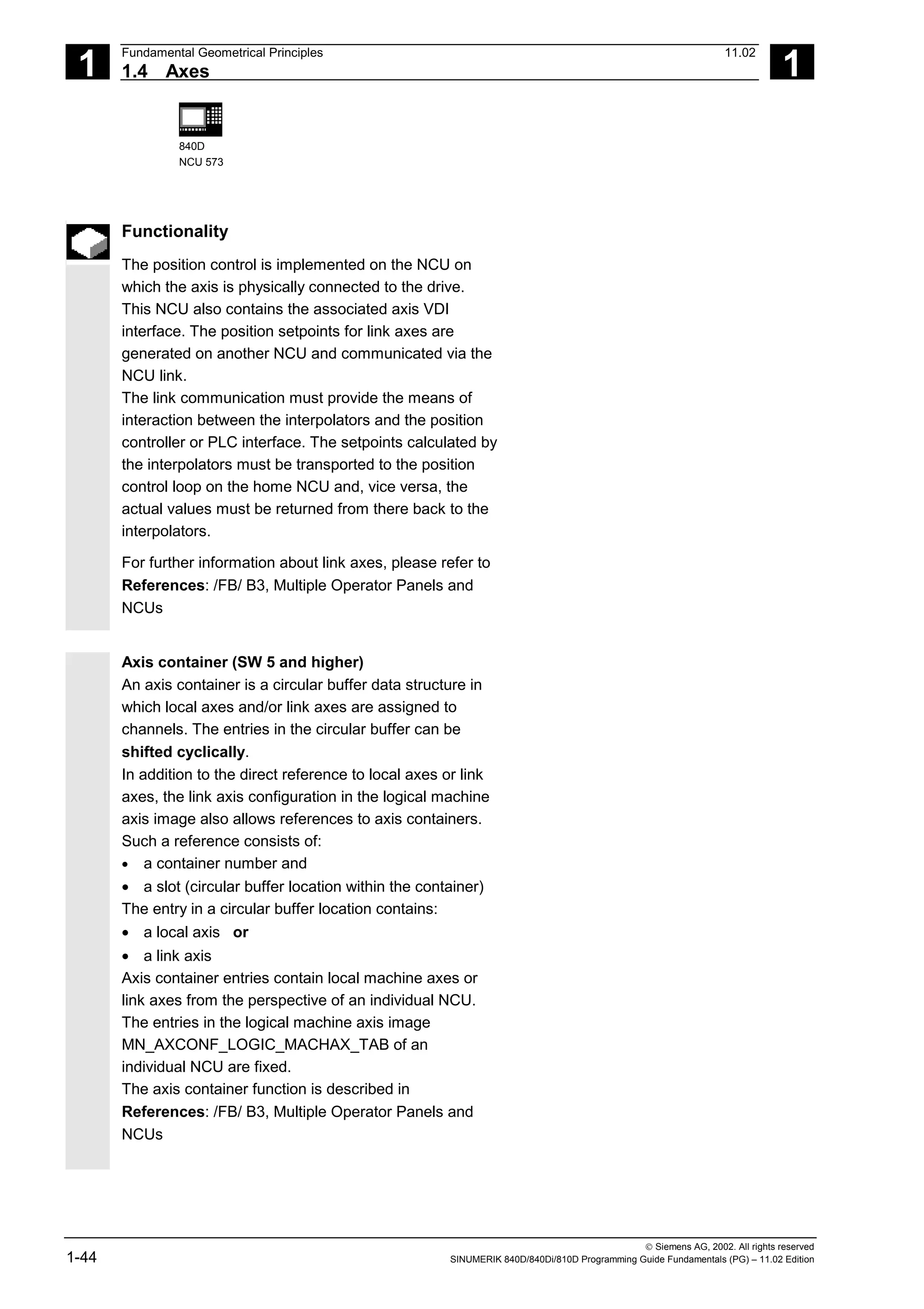 SINUMERIK 840D-840Di-810D Programming Fundamentals Manual | PDF