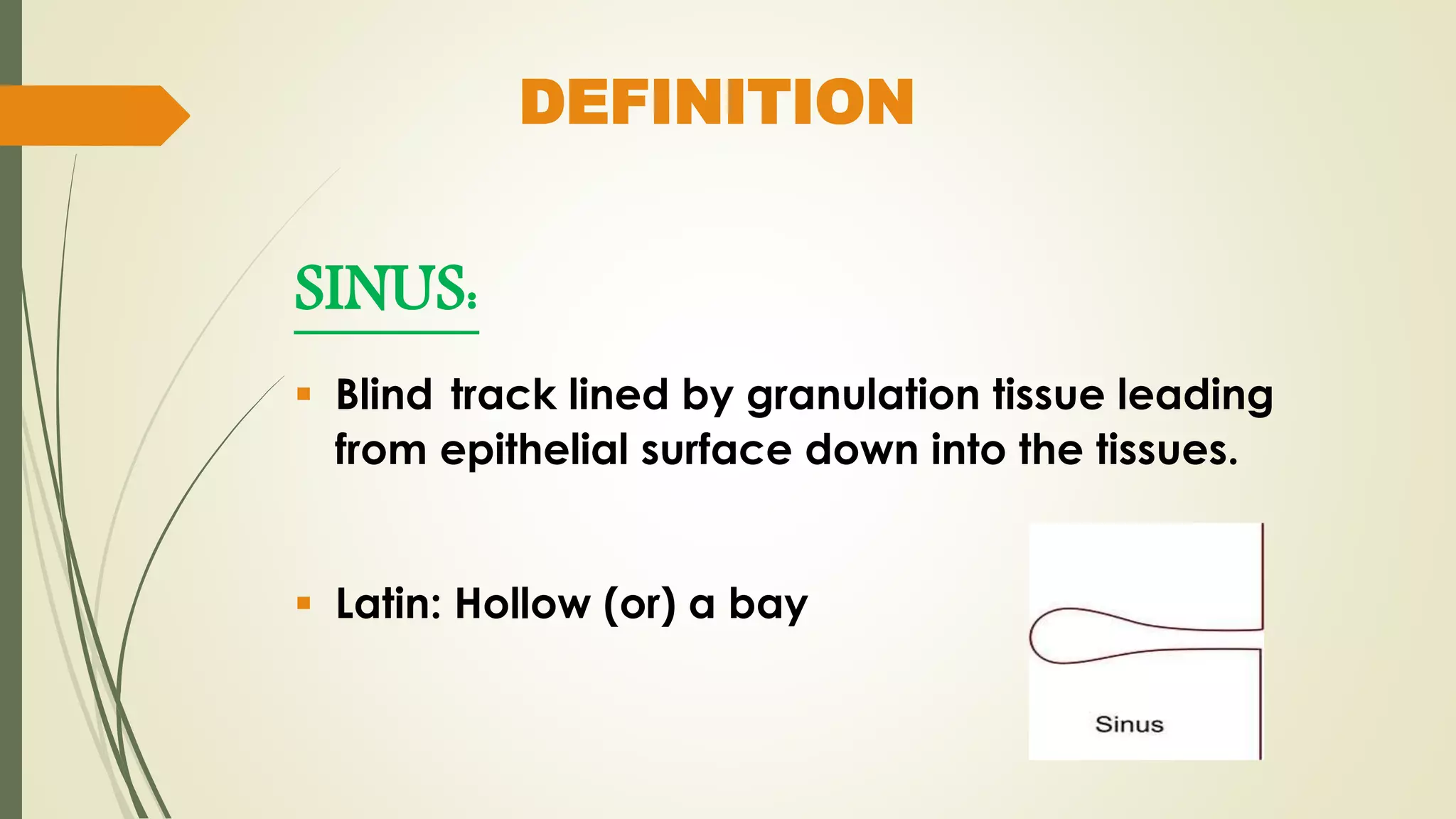 Sinus and fistula | PPTX