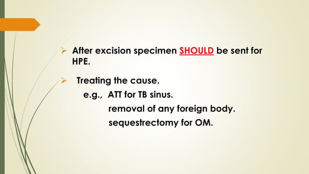 Sinus and fistula | PPTX | Ear, Nose and Throat Conditions | Diseases ...