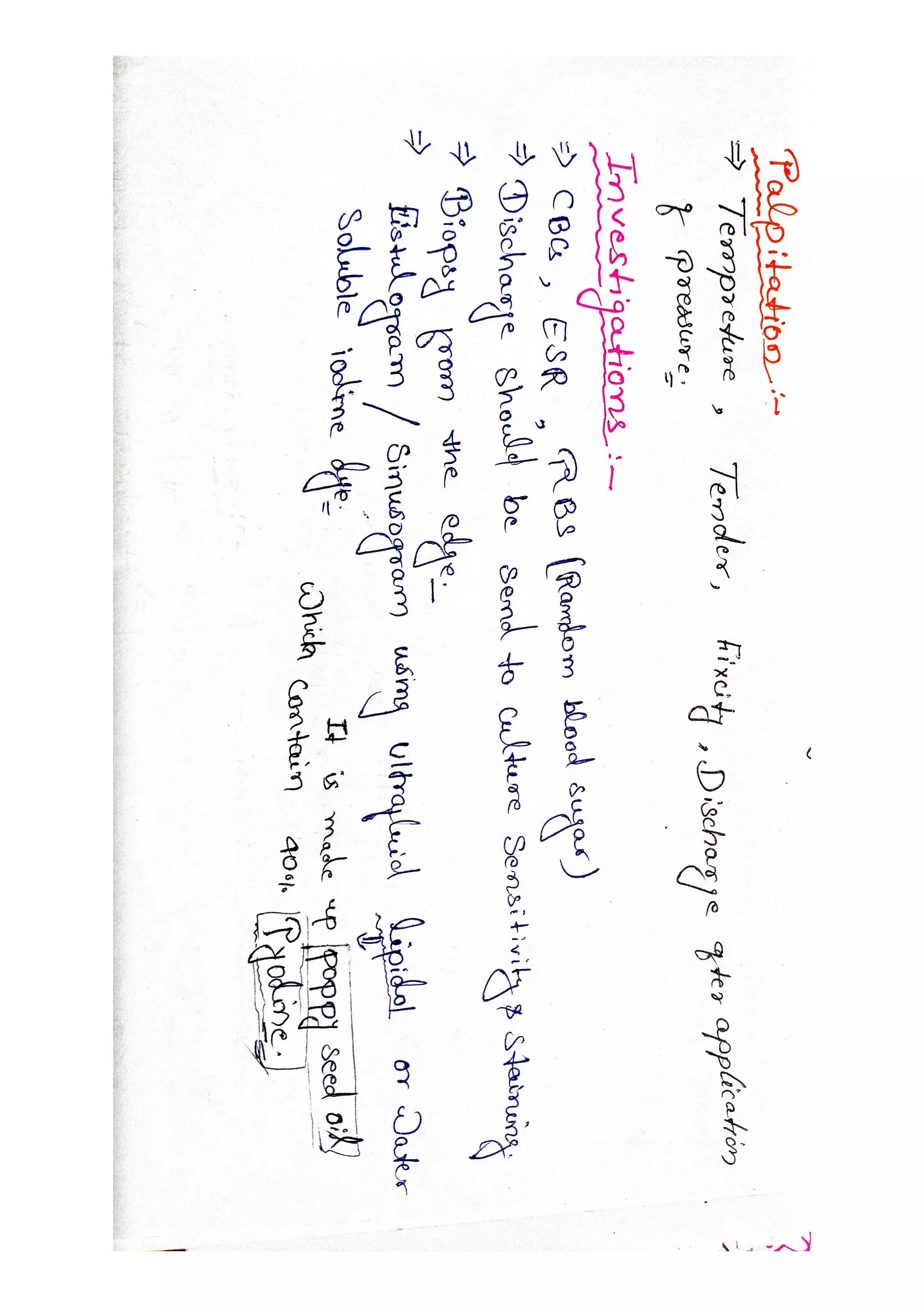 sinus and fistula | PDF