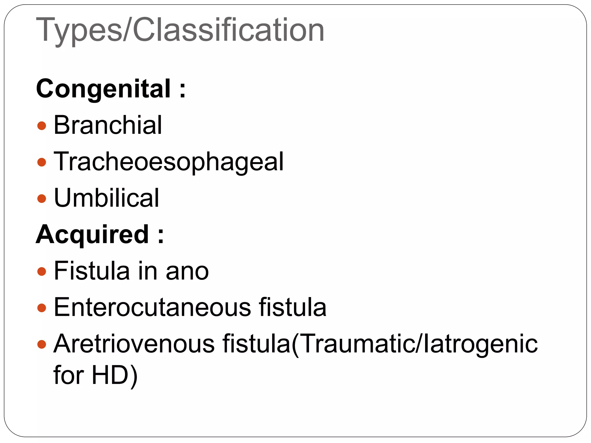Sinus, fistula, cyst | PPTX
