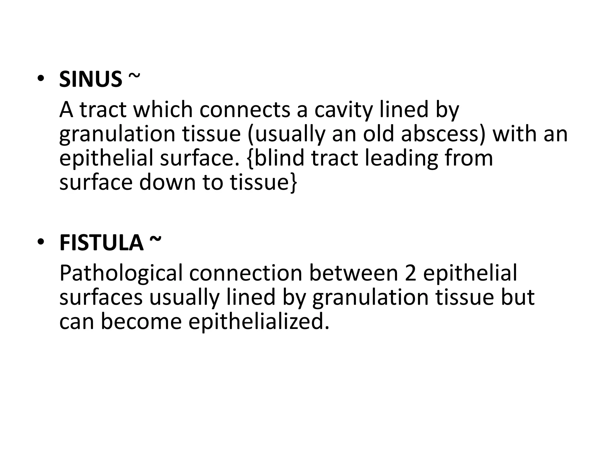 Sinus fistulae drneerajjain | PPT