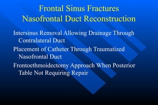 Sinus fractures of the facial skeleton.pptx