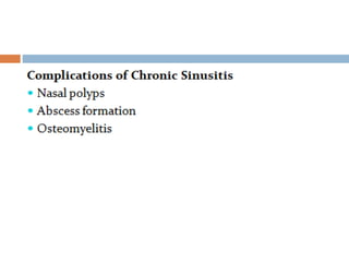 sinusitis INFECTION IN AFRICAN CON.pptx