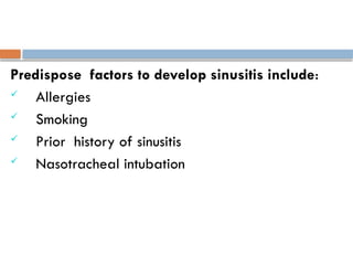 sinusitis INFECTION IN AFRICAN CON.pptx