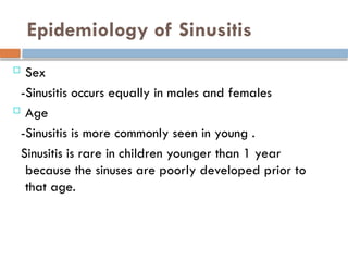 sinusitis INFECTION IN AFRICAN CON.pptx
