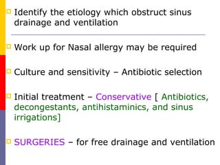 Sinusitis | PPT