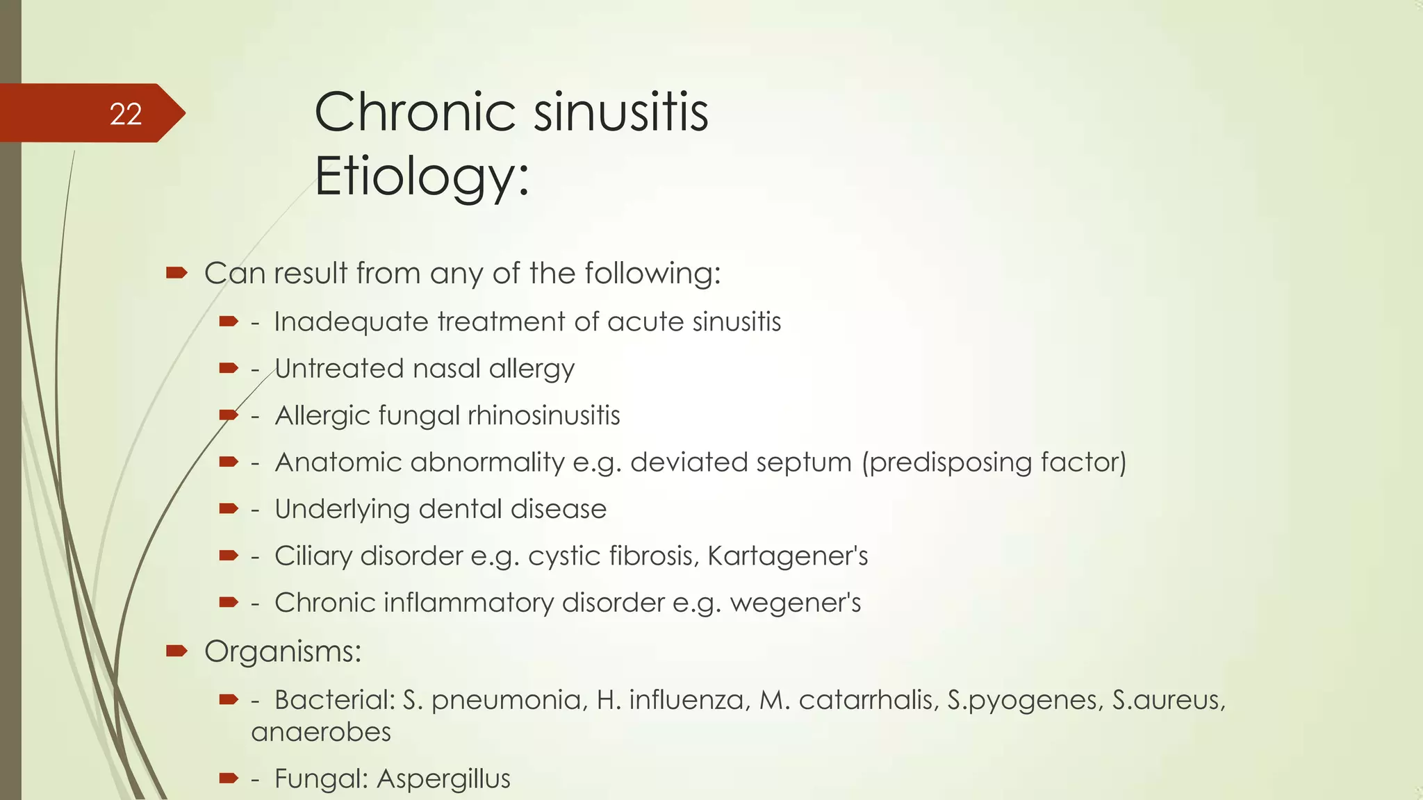 Sinusitis | PPTX