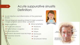 Sinusitis | PPTX