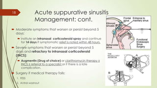 Sinusitis | PPTX