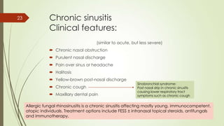 Sinusitis | PPTX