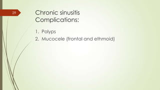 Sinusitis | PPTX