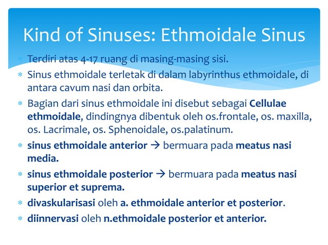 Sinusitis dan Penanganan Fisioterapi | PPTX