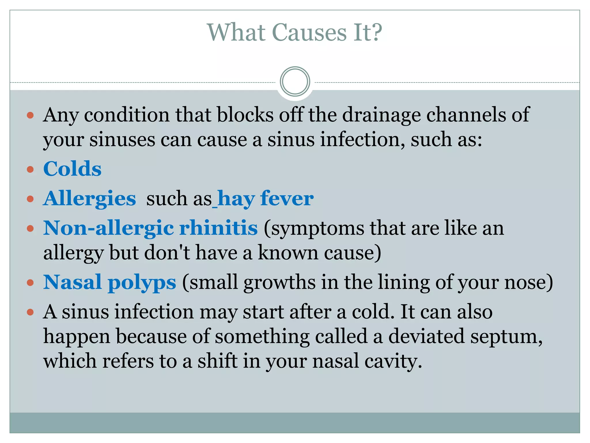 Sinusitis | PPTX