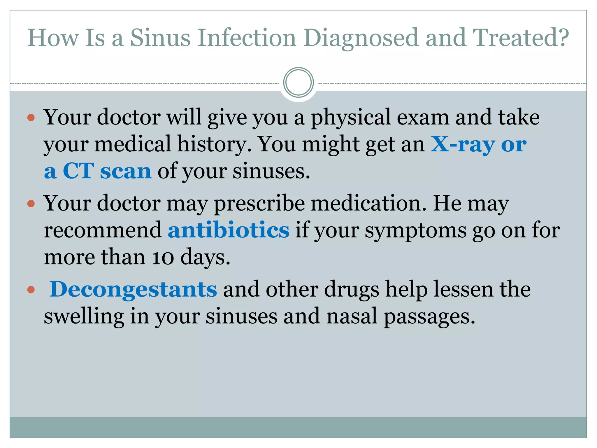 Sinusitis | PPTX