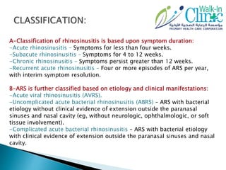 Sinusitis | PPTX