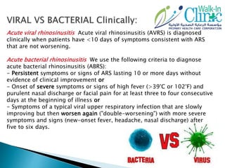 Sinusitis | PPTX