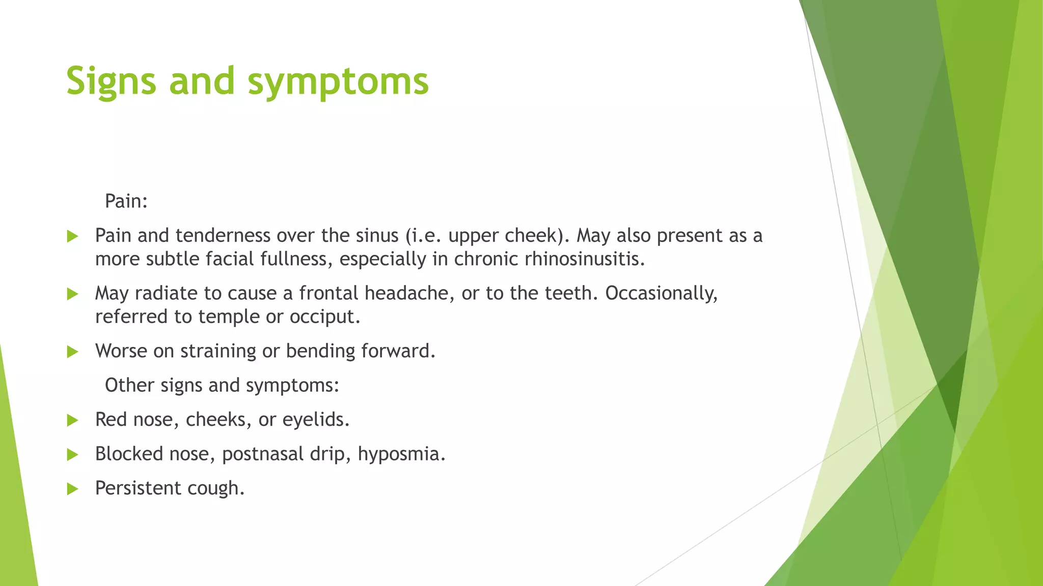 Sinusitis | PPT