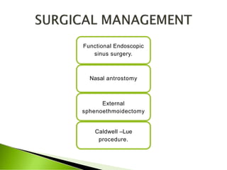 SINUSITIS (1).pptx | Ear, Nose and Throat Conditions | Diseases and ...