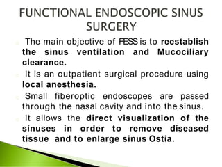 SINUSITIS (1).pptx | Ear, Nose and Throat Conditions | Diseases and ...