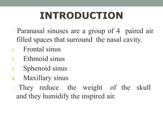 Sinusitis slideshare Gastrointestinal Disorder | PPTX