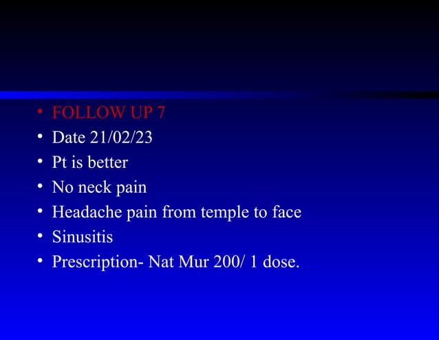 A case of sinusitis and its managements by homeopathy | PPTX | Ear ...