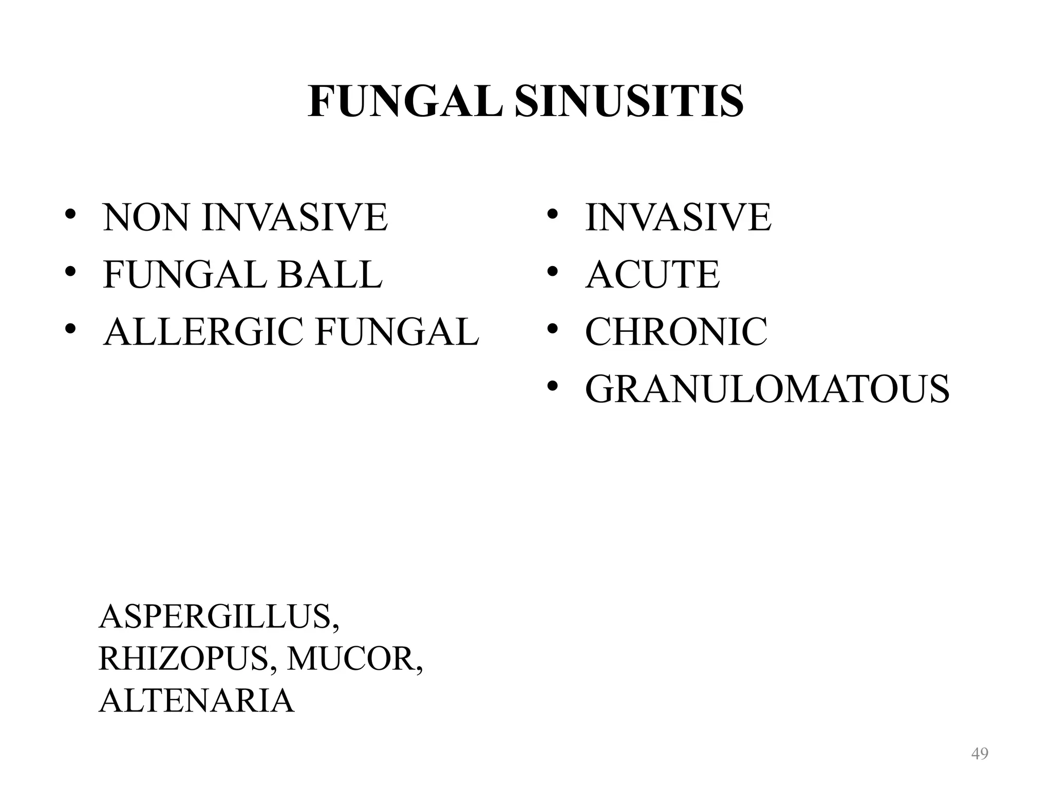 sinusitis advanced.powerpoint presentations | PPTX