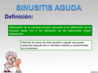 Sinusitis aguda | PPT