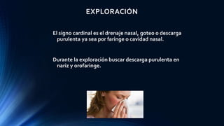 Sinusitis aguda gpc | PPTX