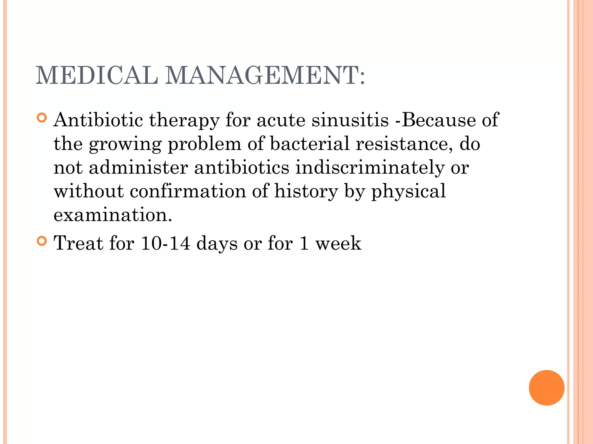 Sinusitis in children | PPT