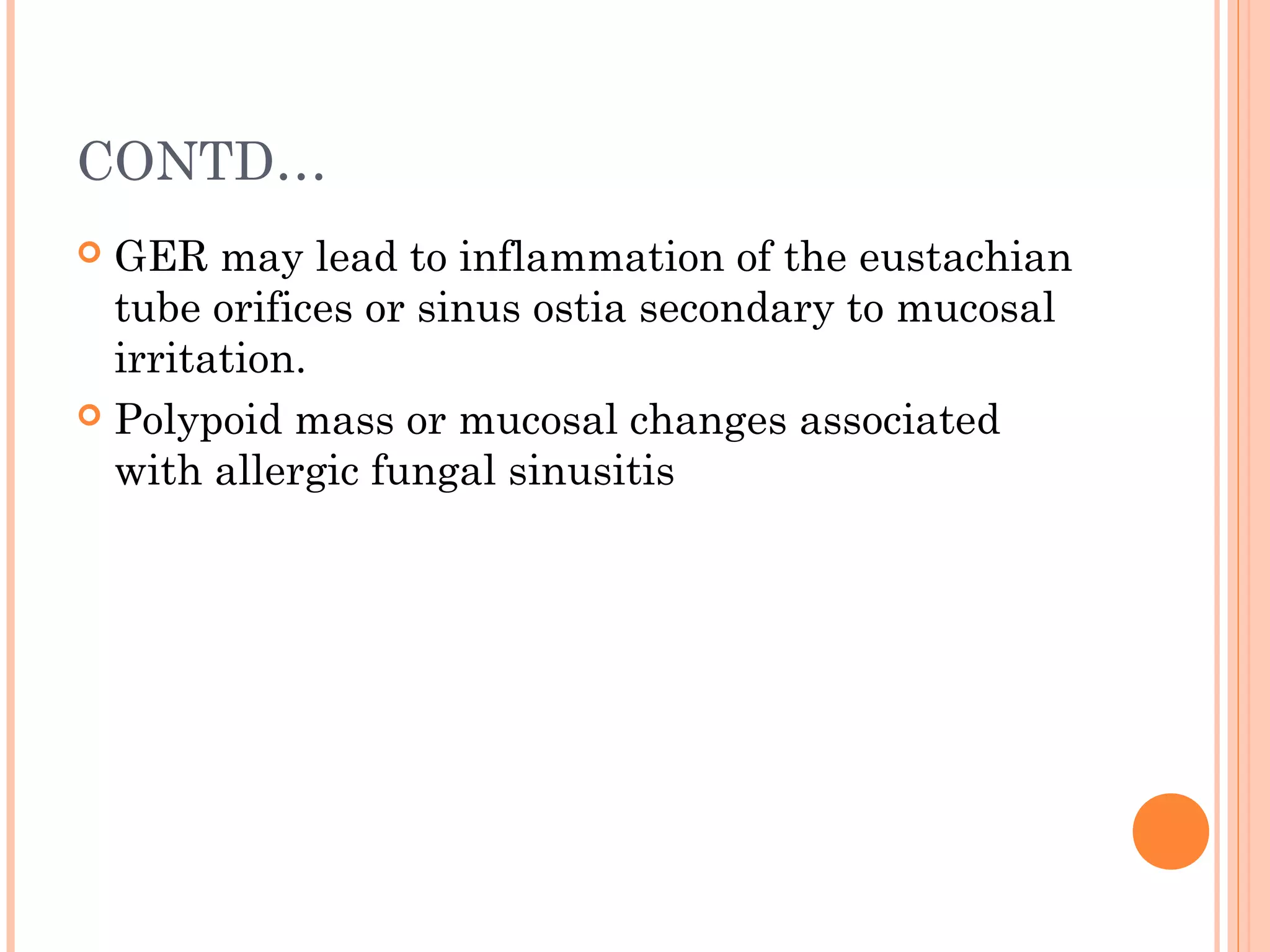 Sinusitis in children | PPT