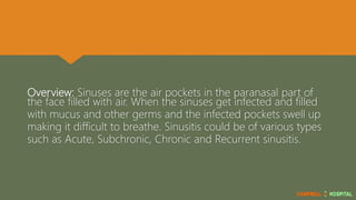 Sinusitis Infection: Causes, Types, Symptoms, Treatments, Prevention ...