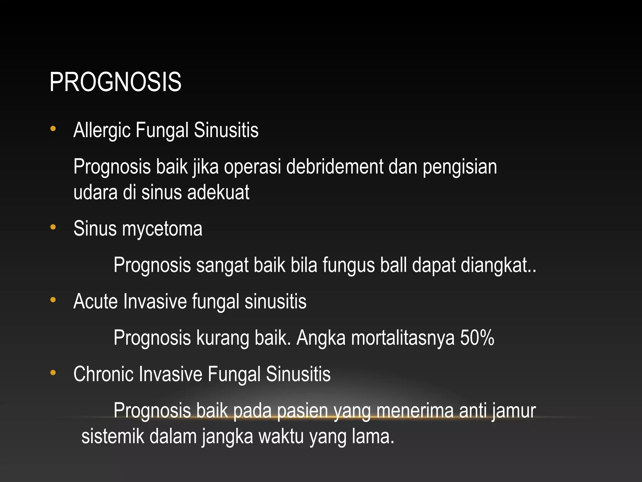 Sinusitis jamur fix | PPT