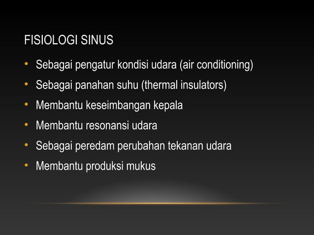 Sinusitis jamur fix | PPT